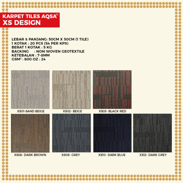 Karpet Tiles XS Design - Al Aqsa Carpets (Online)